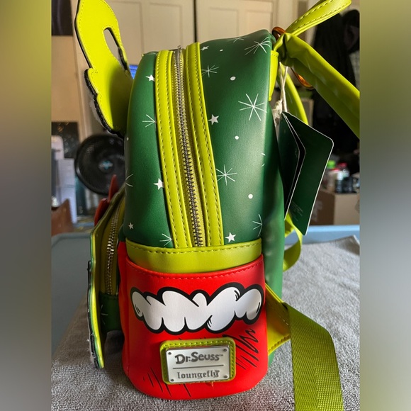 Loungefly | Bags | Loungefly Dr Seuss Grinch Santa Cosplay Mini ...